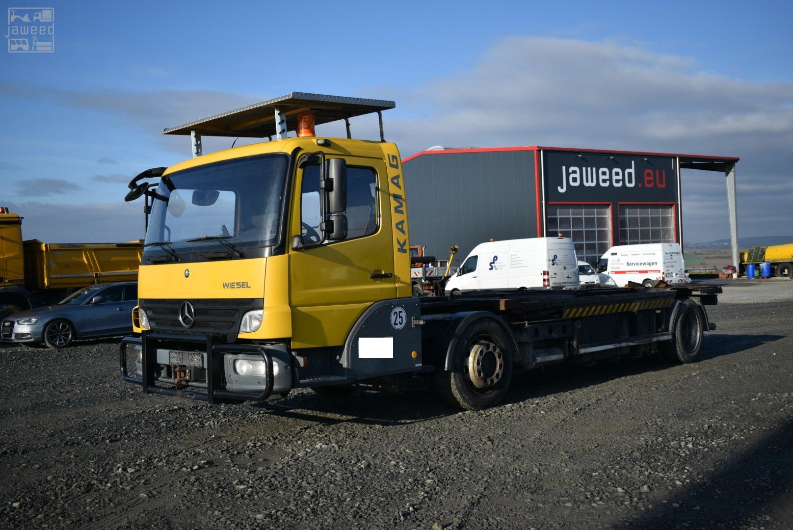 Mercdes Benz Atego 815 / Kamag Wiesel WBH 25 P / Umsetzer / Sattel ...